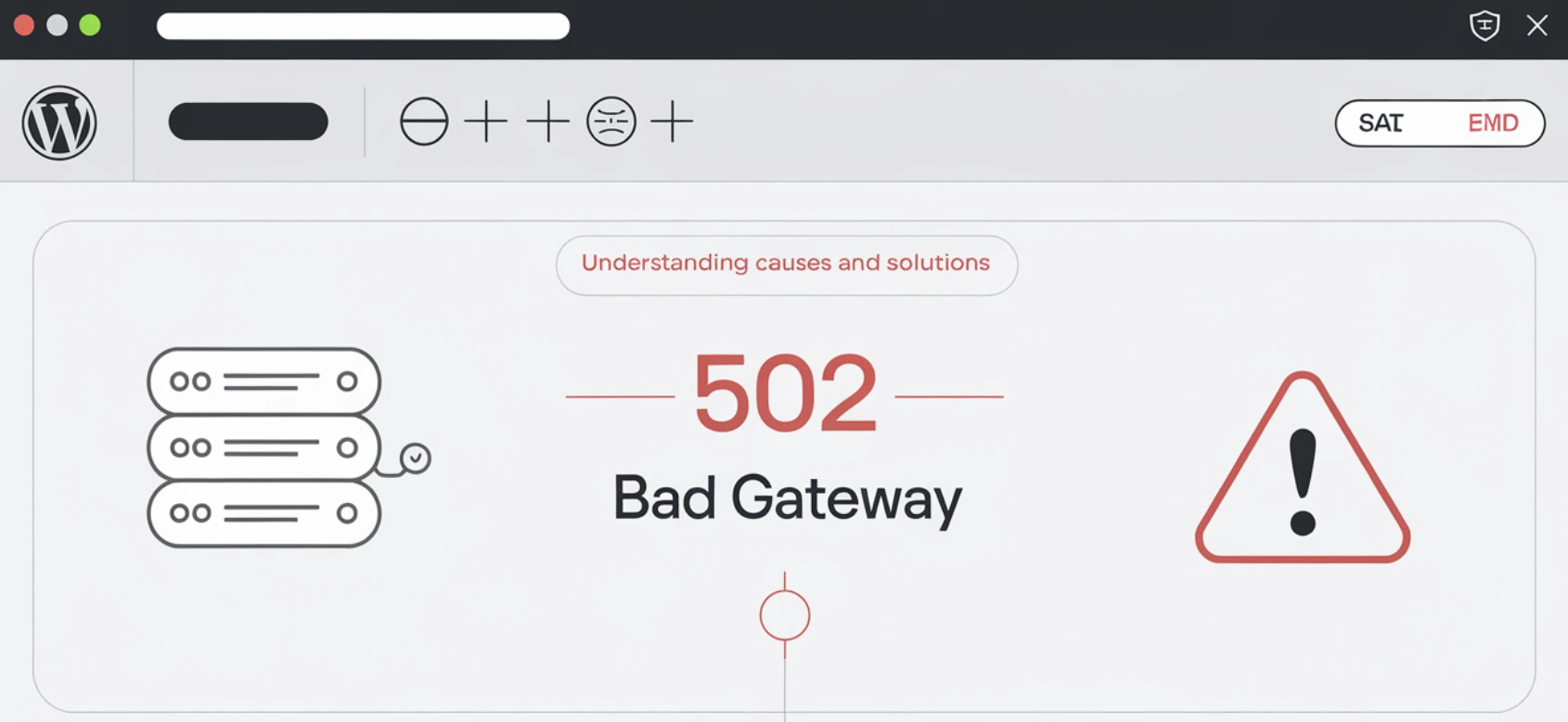 Fix 502 Bad Gateway Error in WordPress on Shared Hosting - Kiwistic